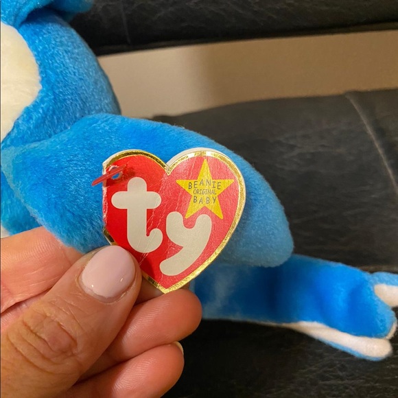 Toys | Ty Beanie Babies Rocket The Blue Jay | Poshmark